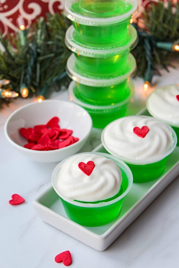 Grinch Jello Shots