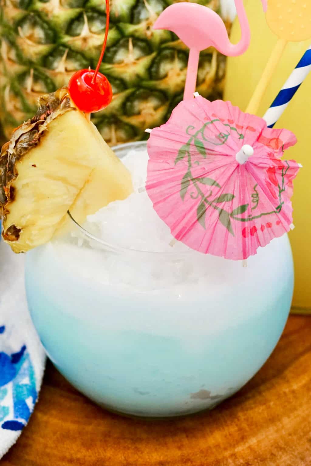 Island Fish Bowl Cocktail