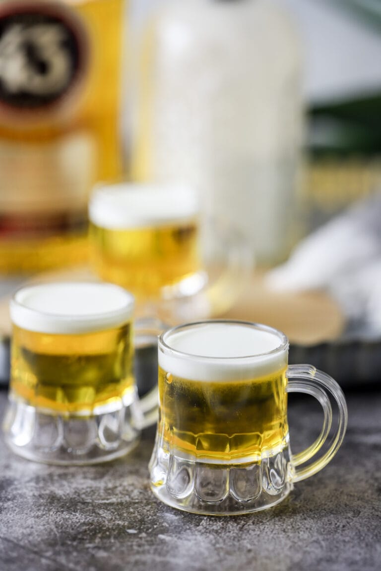 Mini Beer Shots (Using Licor 43)